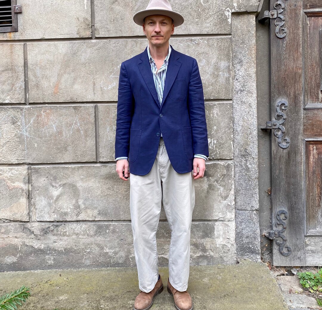 Unstructured Blazer | Sport Jacket | Mens Casual Summer Jacket | Scabal ...