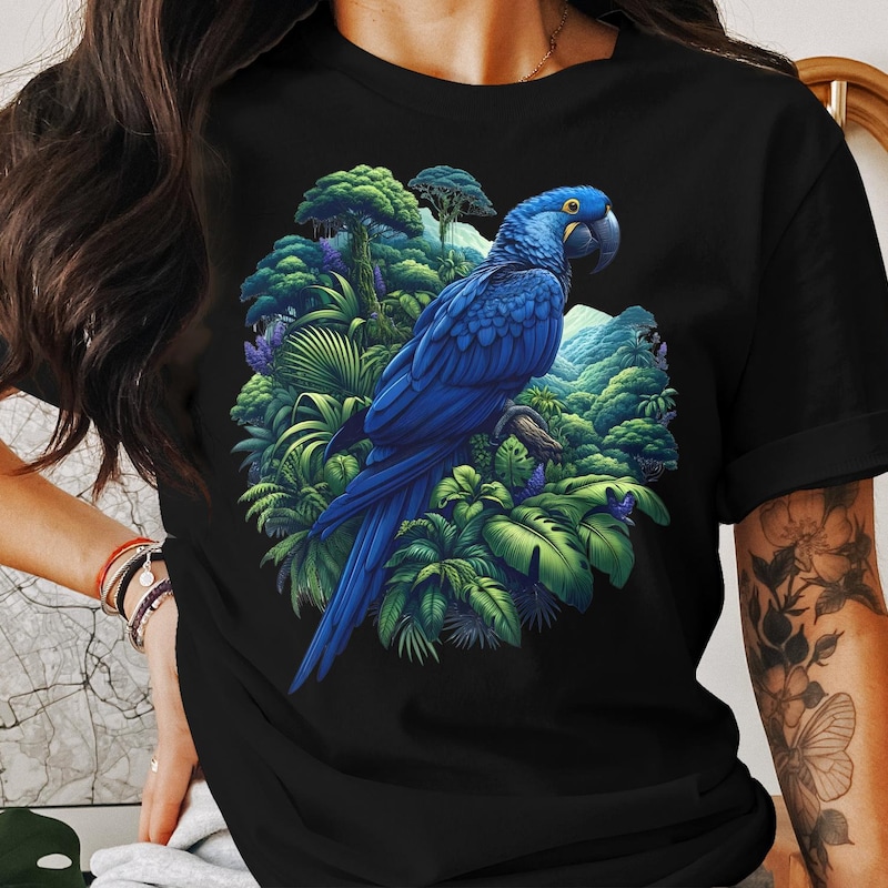 Parrot Hoodie - Etsy