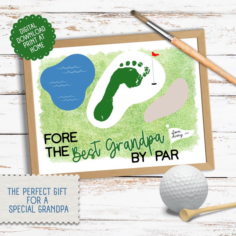 Grandpa Golfing Baby Shirt - Etsy