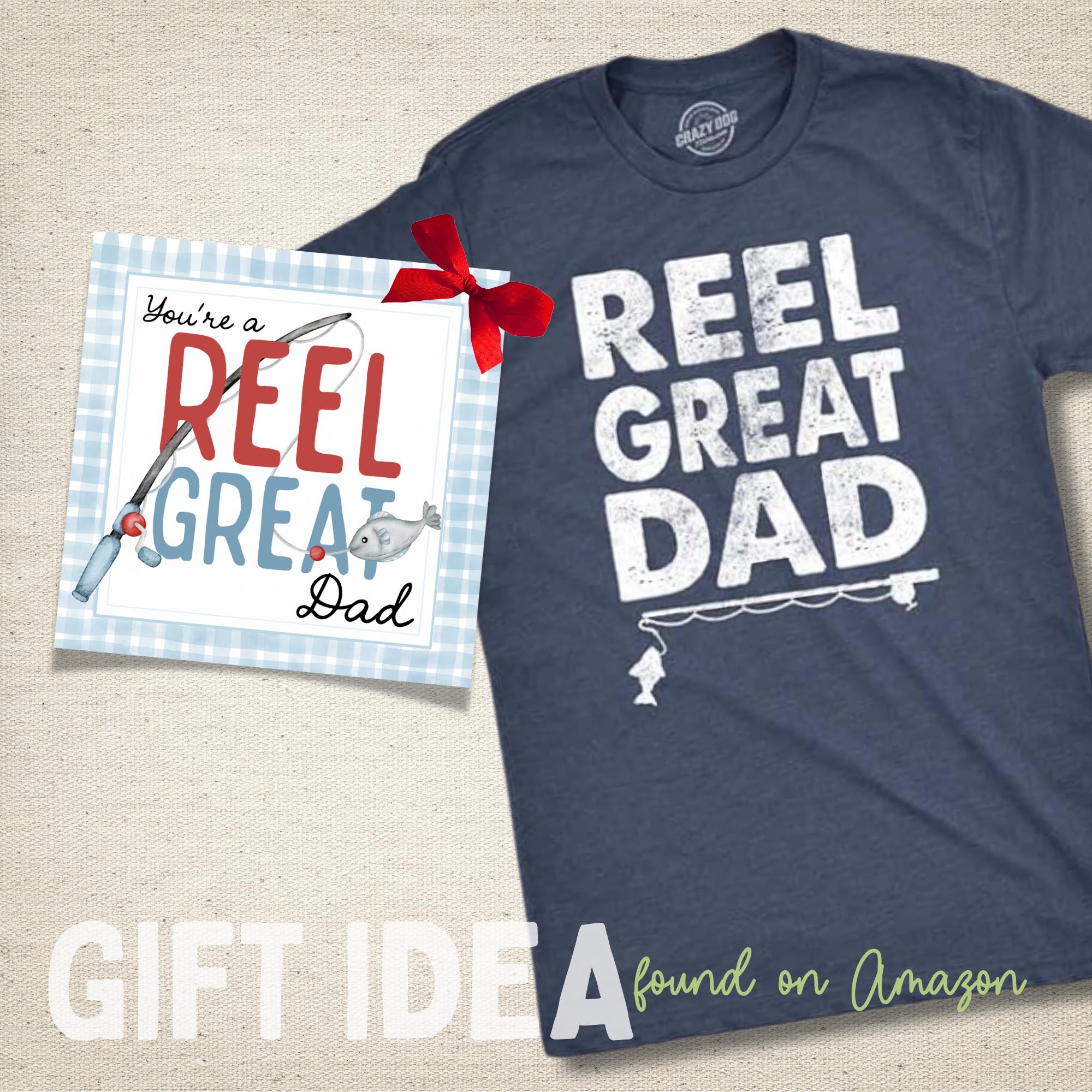 Dad Fishing Gift Tags – “reel Great Dad” Printable – Instant Download ...