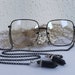 Fashion Chain Temple Glasses Oversized Style Armless Sunglasses. - Etsy