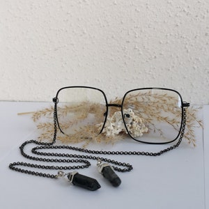 Fashion Chain Temple Glasses Oversized Style Armless Sunglasses. - Etsy