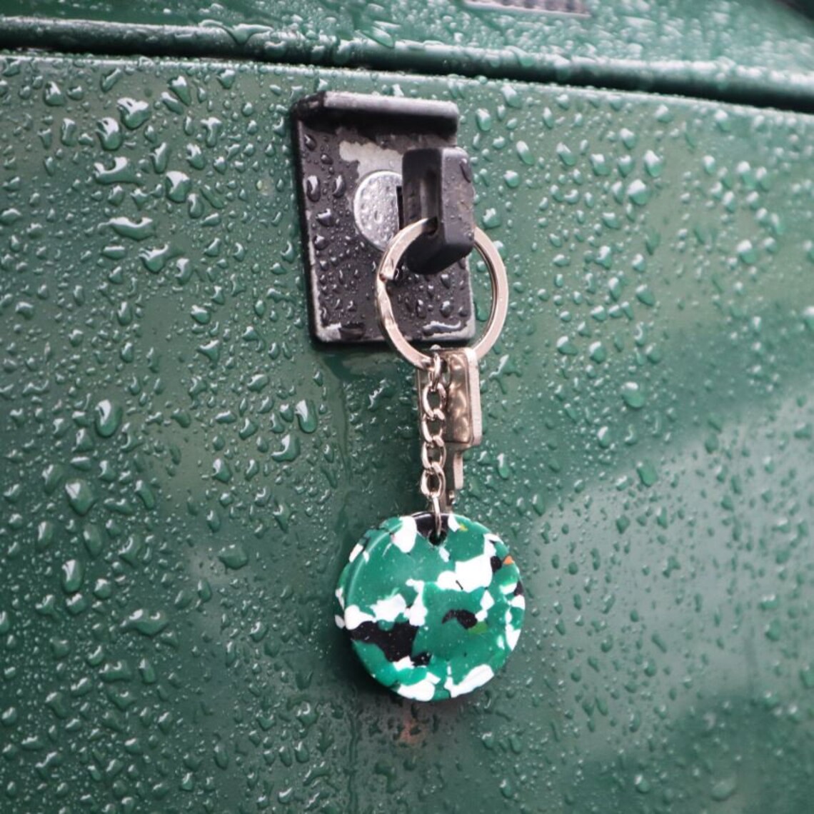 Keychain | 100% Recycled Bottle Caps Plastic | Recycled Plastic ...