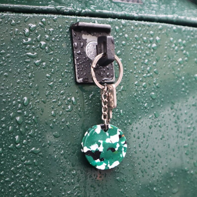 Keychain | 100% Recycled Bottle Caps Plastic | Recycled Plastic ...