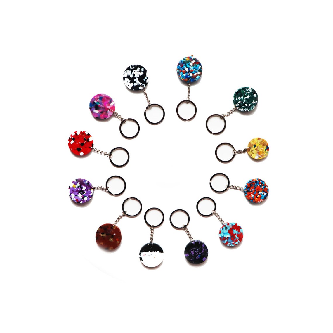 Keychain | 100% Recycled Bottle Caps Plastic | Recycled Plastic ...