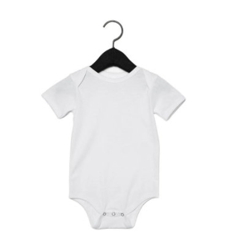 Custom Baby Onesies Front & Back: You Choose a Design/text or Logo ...