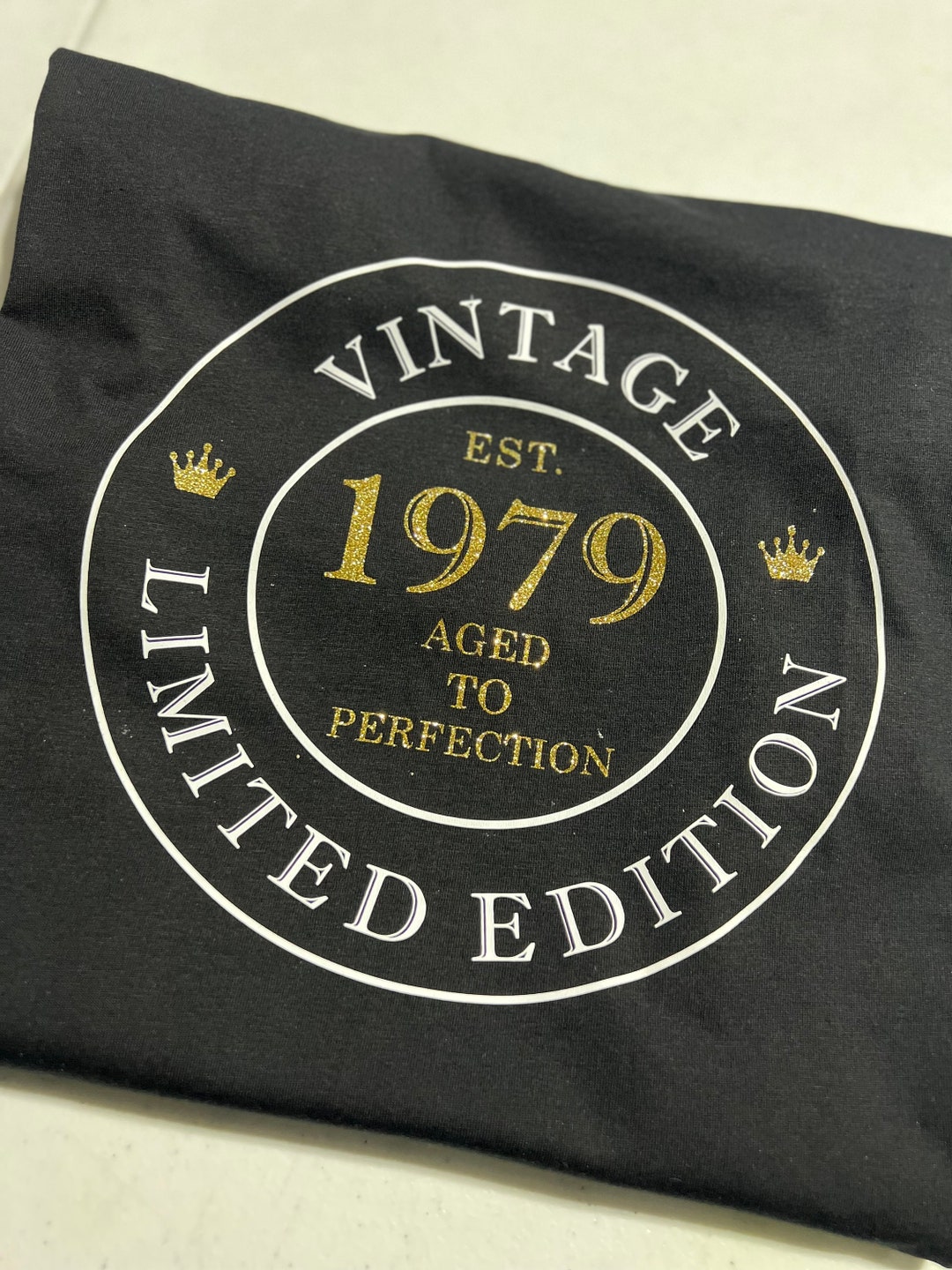 Customizable Limited Edition Birthday T-shirt, Vintage Limited Edition ...