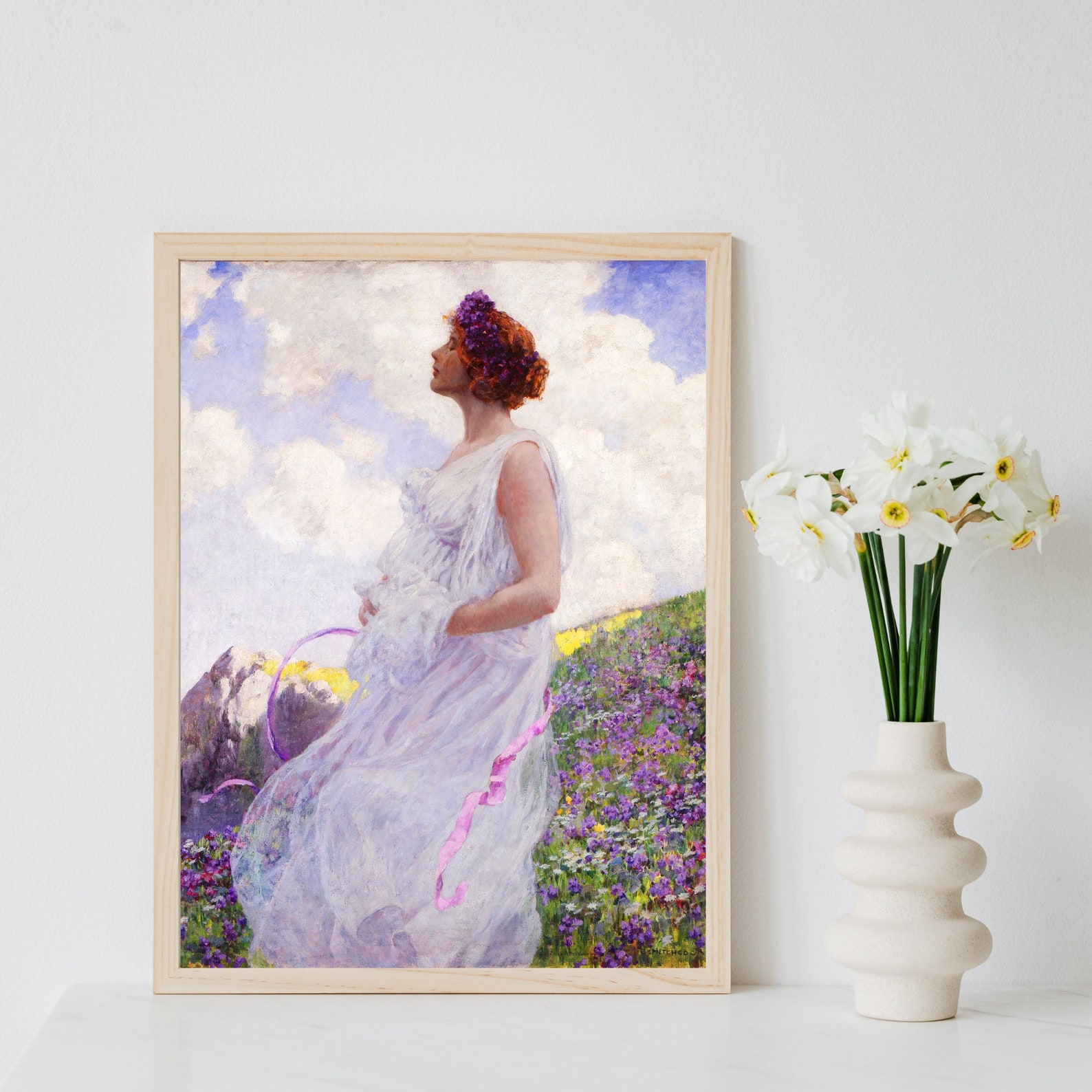 Calypso Art Print Greek Goddess Print the Muses Art Muse - Etsy