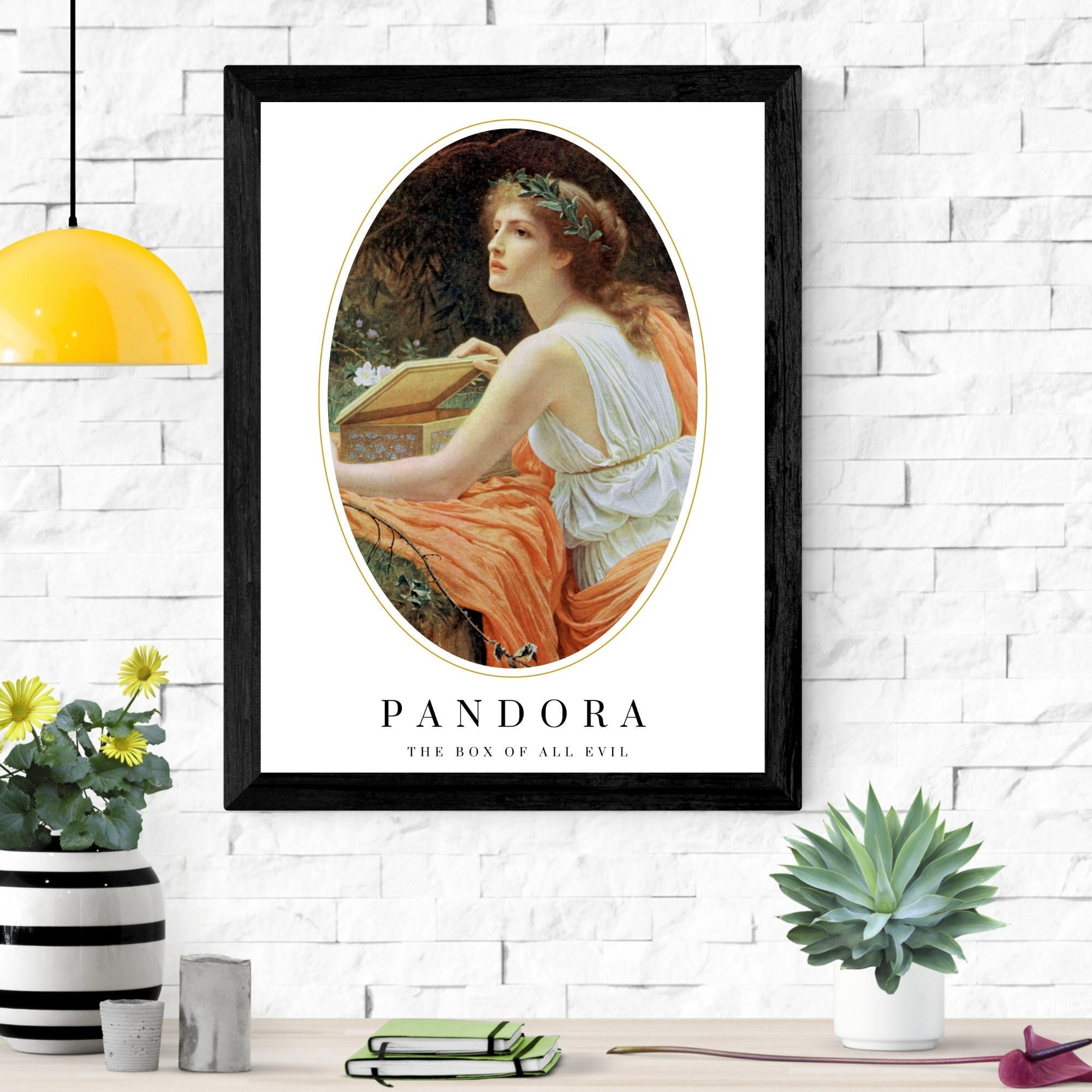Pandora's Box Fine Art Print Pandora Poster Greek - Etsy