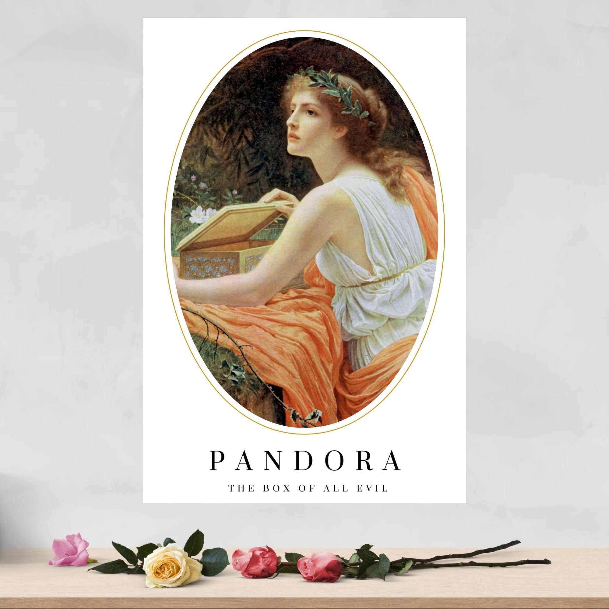 Pandora's Box Fine Art Print Pandora Poster Greek - Etsy