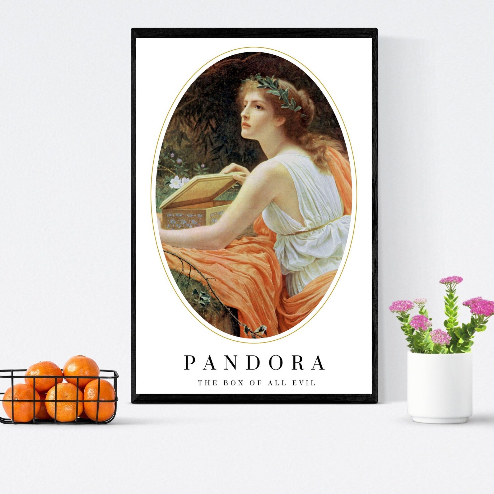 Pandora's Box Fine Art Print Pandora Poster Greek - Etsy