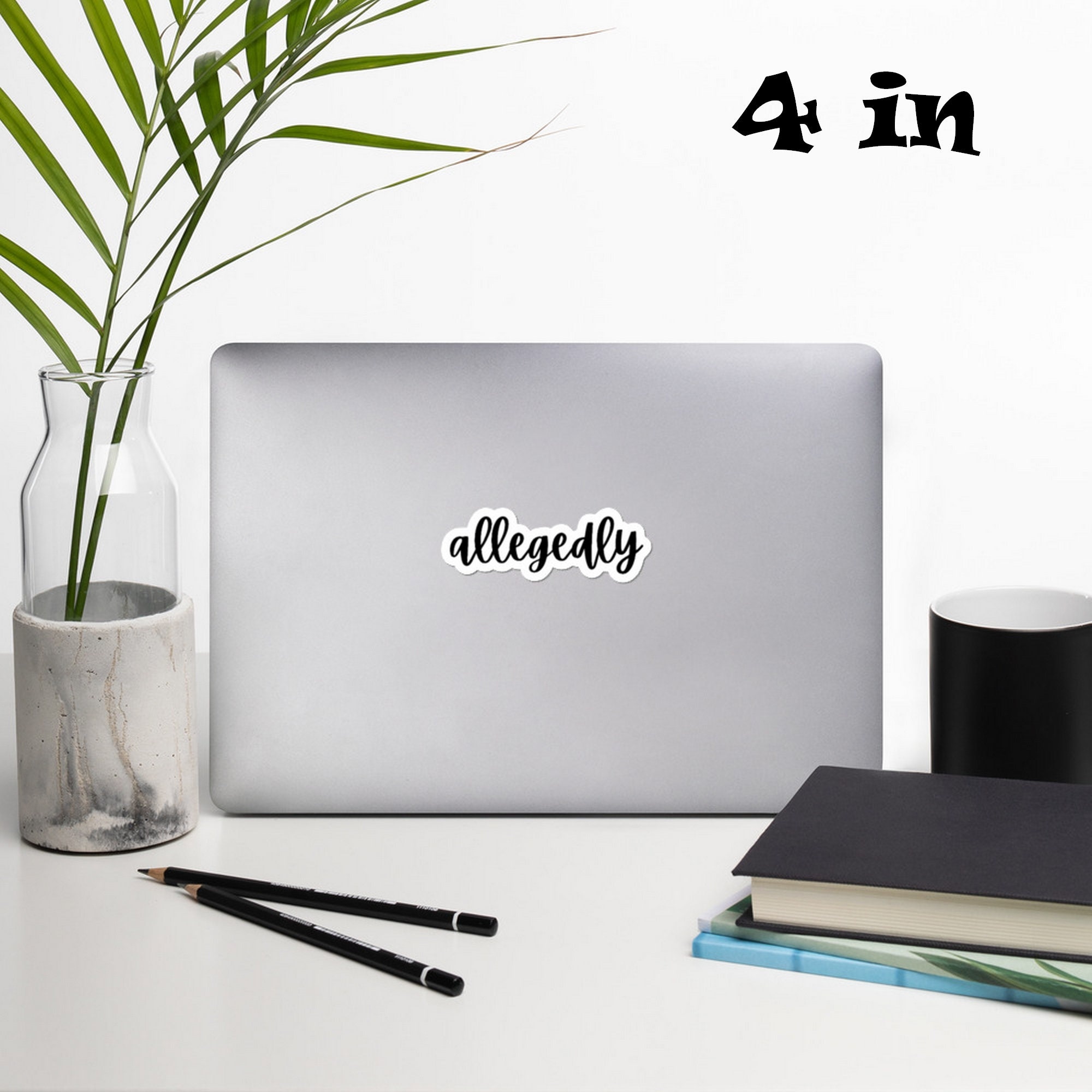 Allegedly Lawyer Sticker Lawyer Stickers Attorney Sticker - Etsy UK