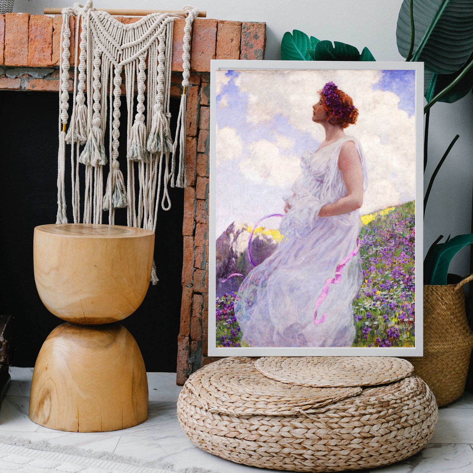 Calypso Art Print Greek Goddess Print the Muses Art Muse - Etsy