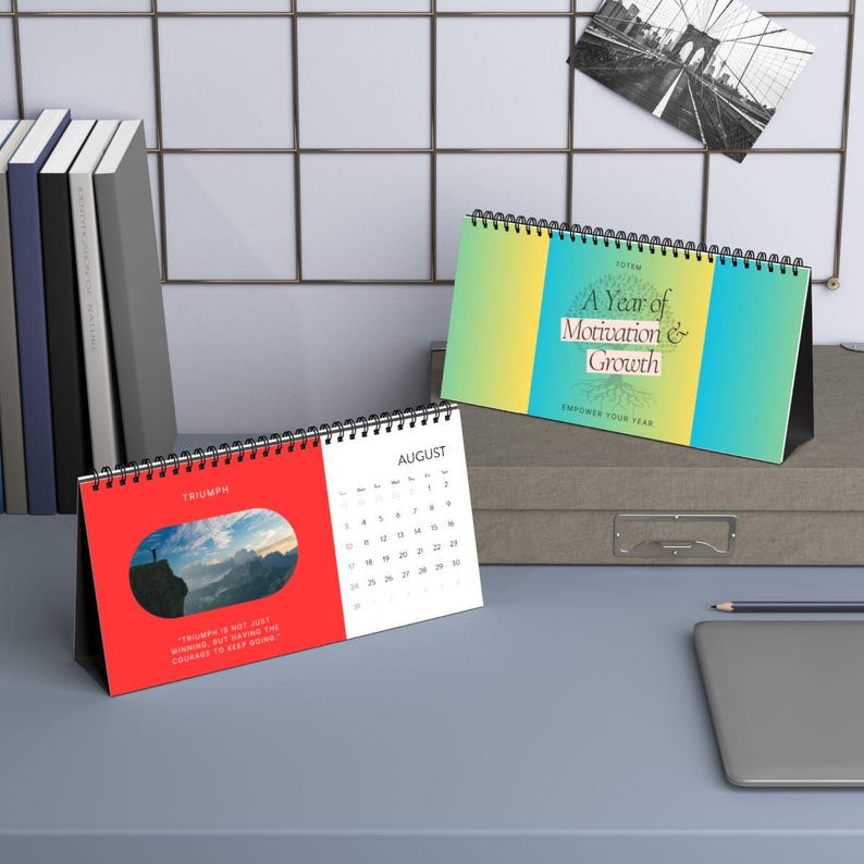 TOTEM: A Year of Motivation & Growth Calendar - Inspirational Daily ...