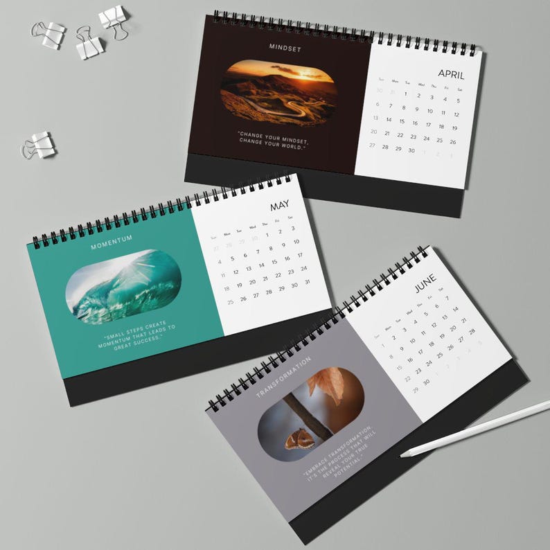 TOTEM: A Year of Motivation & Growth Calendar - Inspirational Daily ...