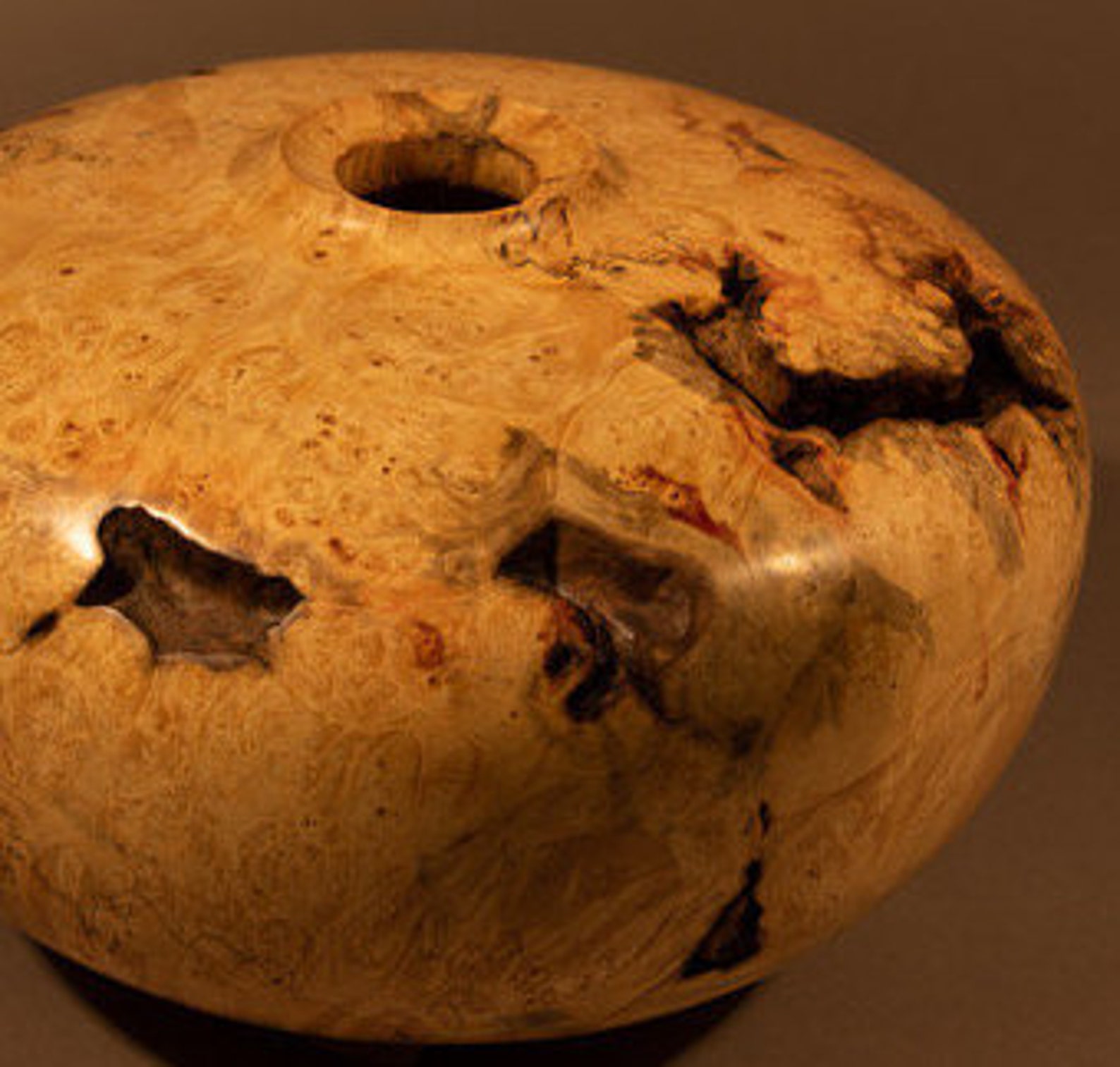Large Stunning Manitoba Maple Burl Vase - Etsy