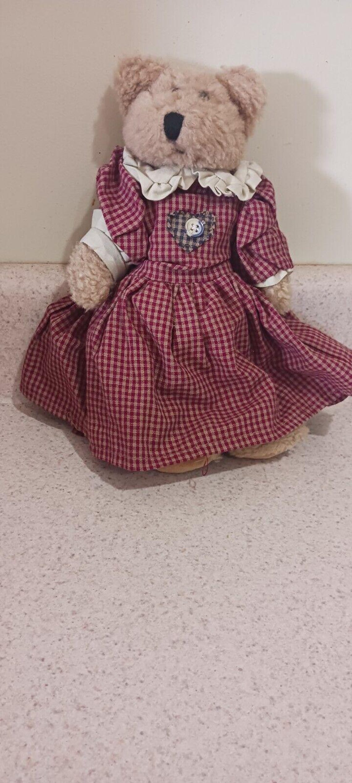 Vintage Boyds Bears Bearwear Patsy Bear Bean Bag Plush With Tags ...