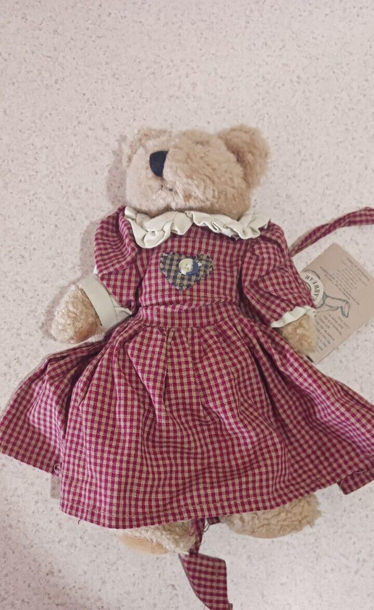 Vintage Boyds Bears Bearwear Patsy Bear Bean Bag Plush With Tags ...