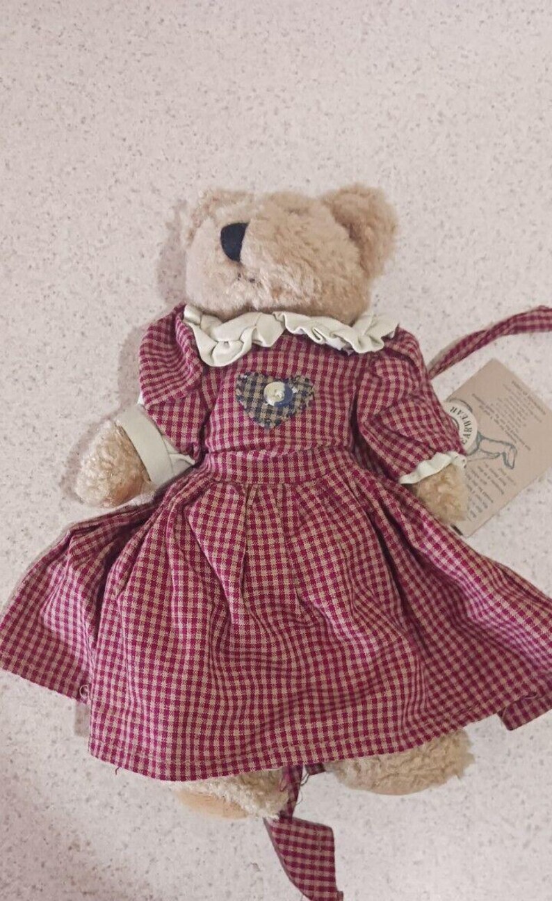 Vintage Boyds Bears Bearwear Patsy Bear Bean Bag Plush With Tags ...