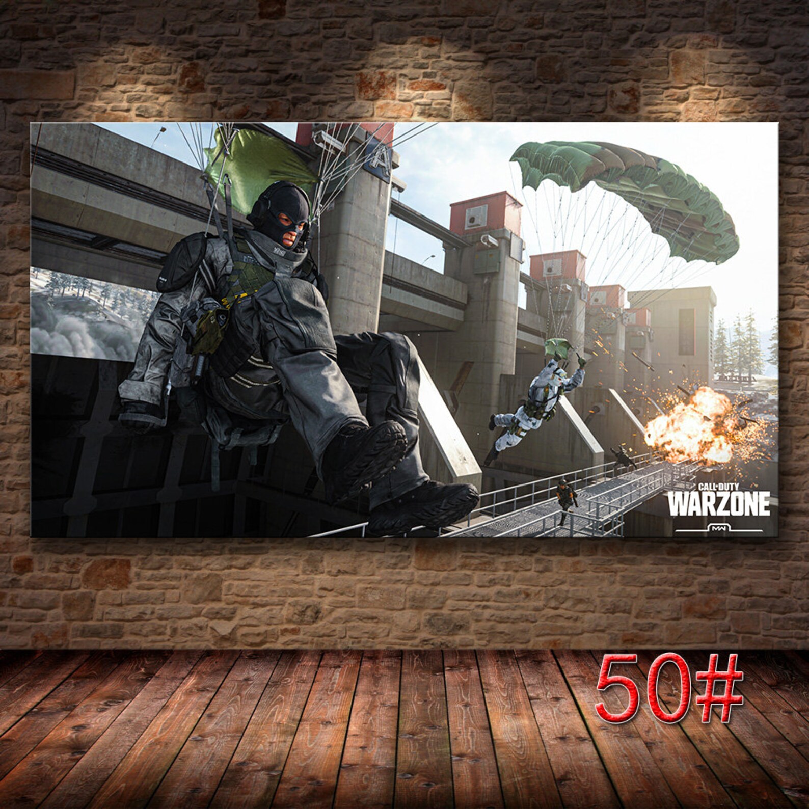 Call of Duty Warzone Canvas Poster Print Wall Art Home Decor | Etsy