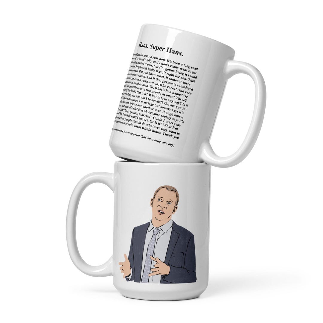 Jeremy Usbourne Jez Peep Show Mug | British Tv Show Superhans Wedding ...