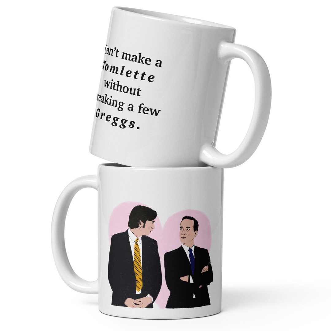 Succession Tom & Greg Mug | Tomlette HBO Funny Unique Quirky Novelty ...