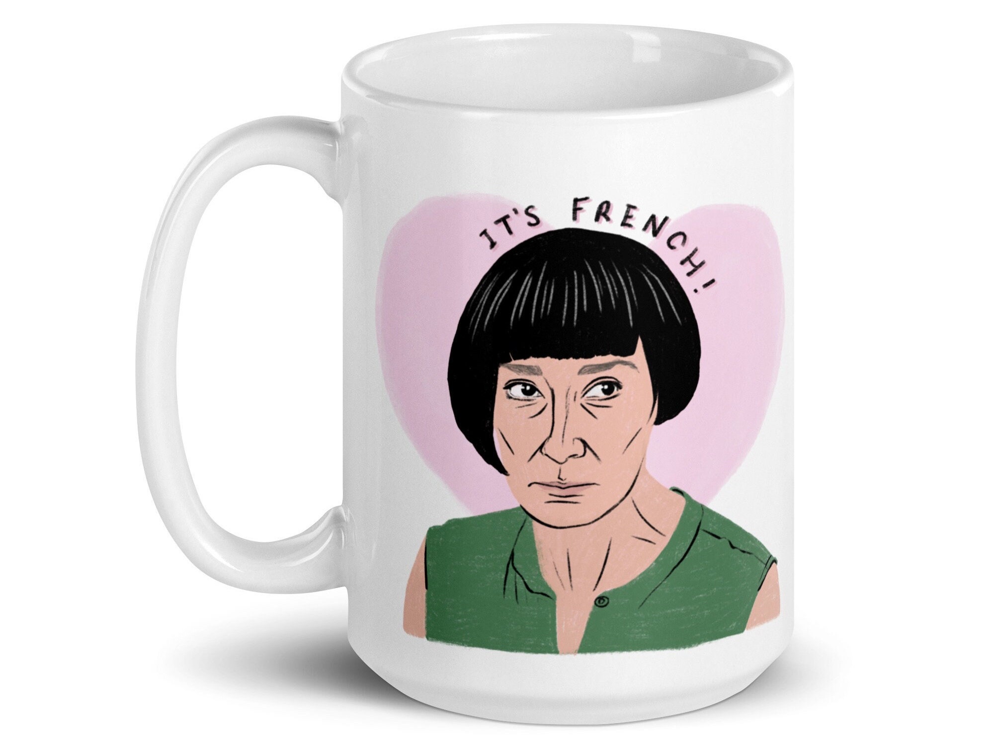 Fleabag Mug: "it's French" Quote - TV Show Gift - Etsy
