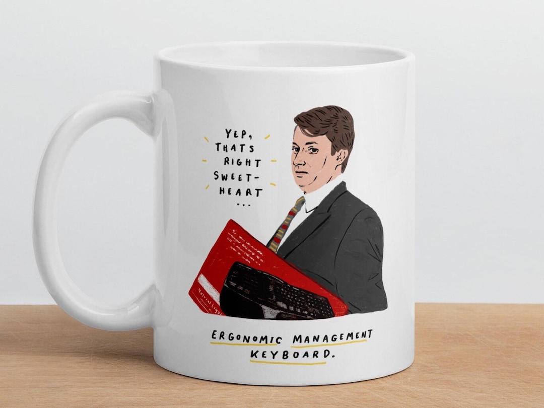 Peep Show Mark Corrigan Mug | Ergonomic Management Keyboard Funny ...