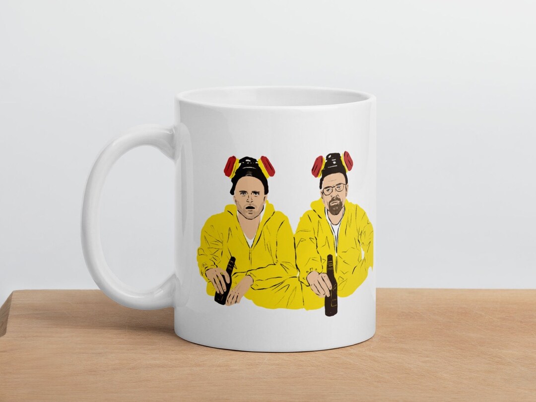Breaking Bad Illustrated Ceramic Mug | TV Show Gift - Etsy