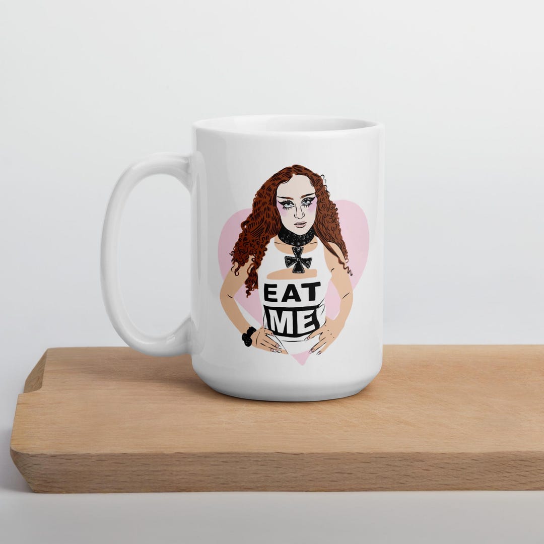 Chappell Roan Illustrated Mug | Pop Culture Queer Icon Gift - Etsy