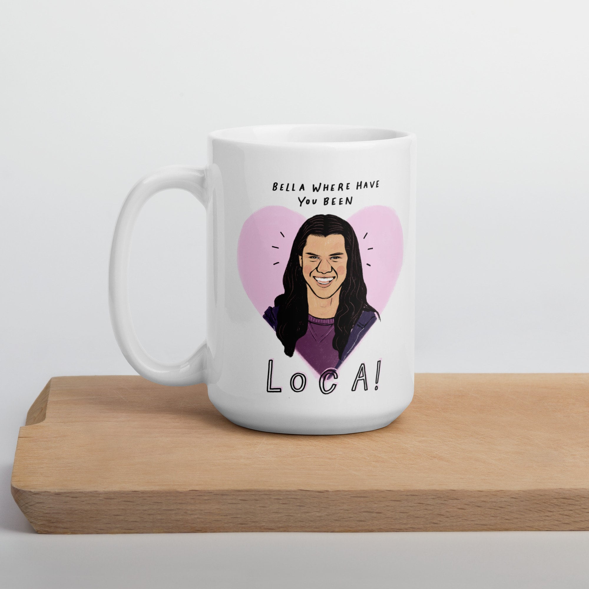 Jacob Twilight Funny Meme Loca Mug Love & Friendship Miss You / Long ...