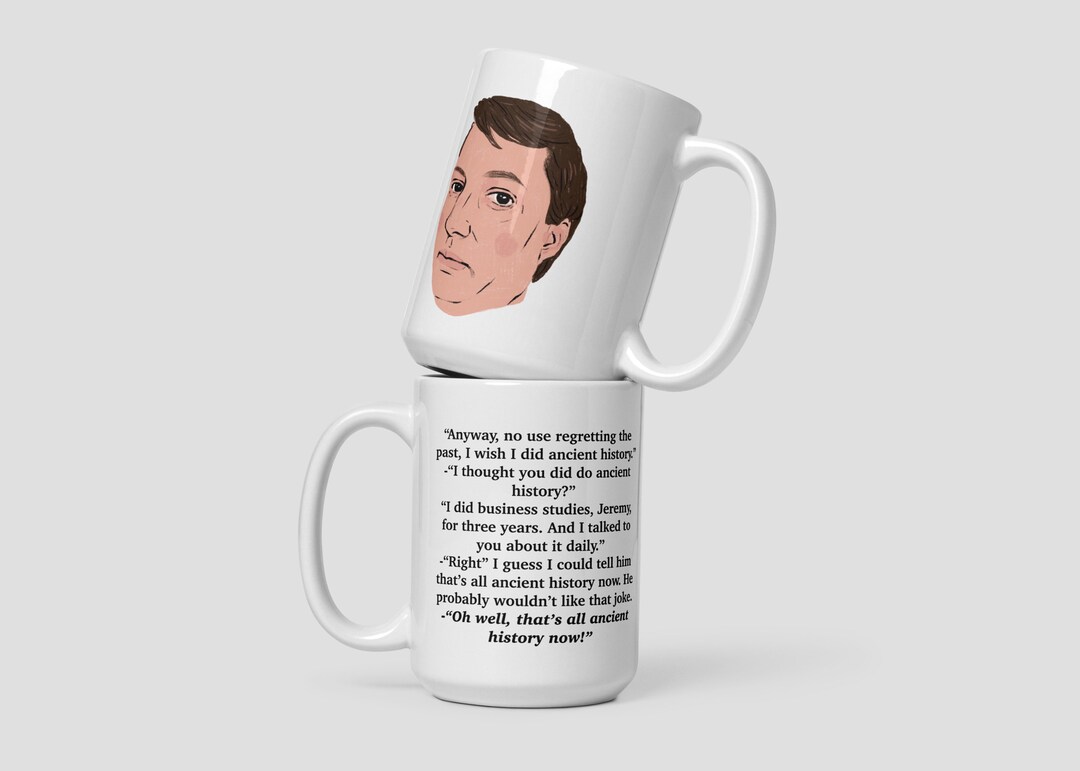 Peep Show Mark Corrigan Mug | Funny British Comedy Tv Ancient History ...
