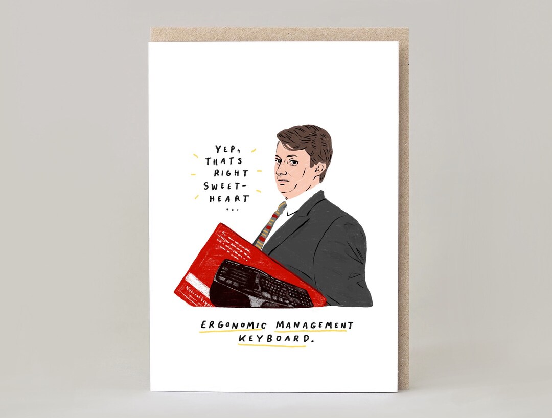 Mark Corrigan Peep Show Greetings Birthday Love & Friendship Card ...