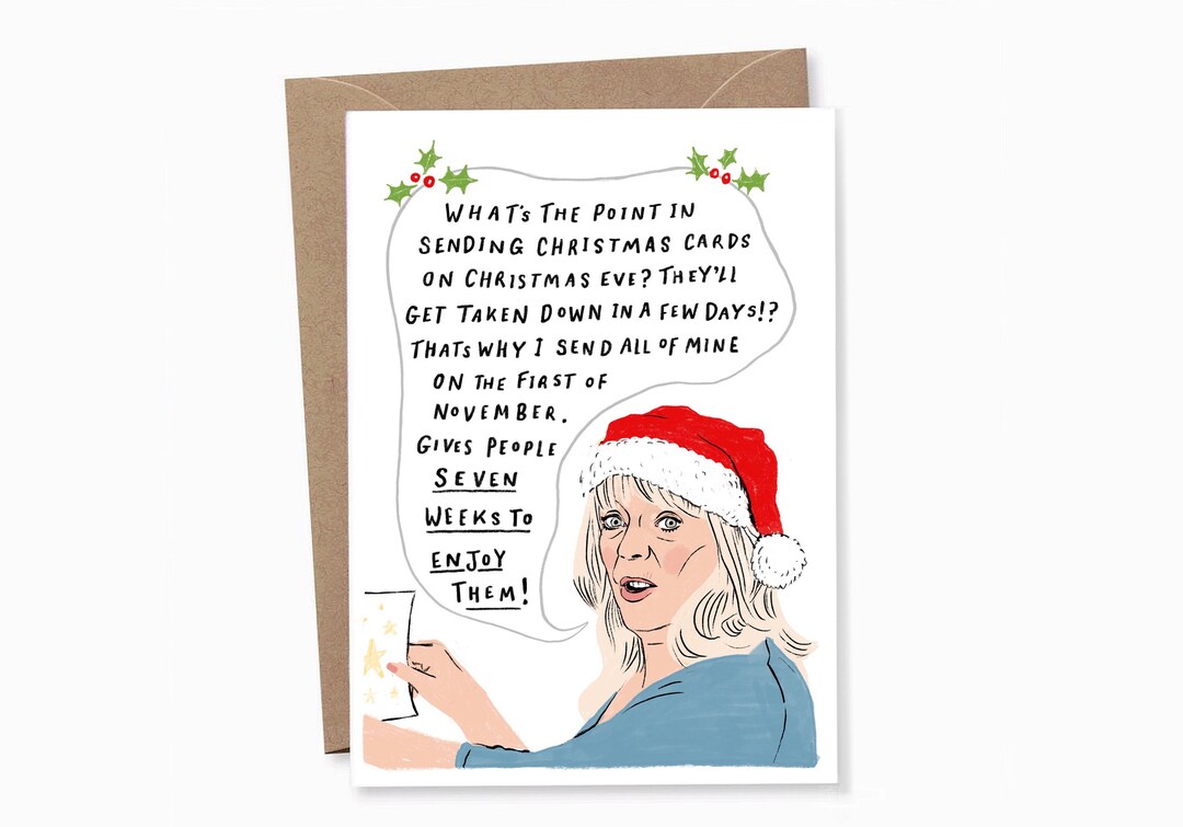 Pam Shipman Christmas Card: Gavin and Stacey Quote - Etsy UK