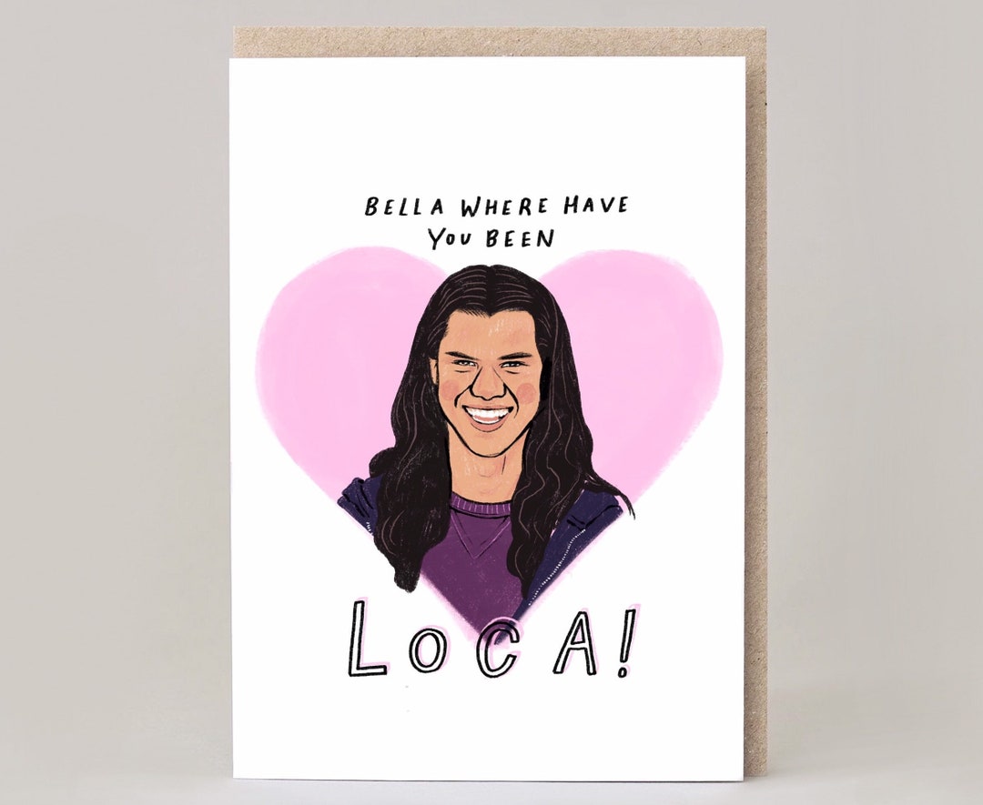 Jacob Twilight Funny Meme Greetings Card: Miss You Gift - Etsy UK