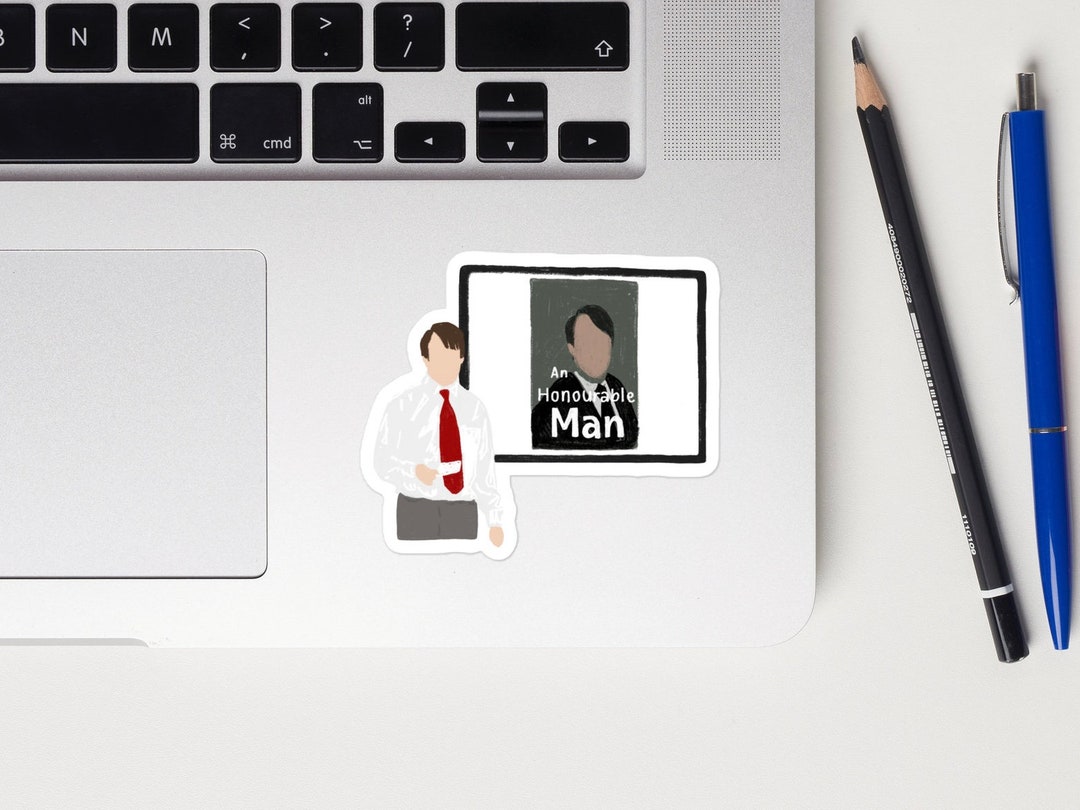 Honourable Man Mark Corrigan Peep Show Sticker Funny British Comedy Tv ...