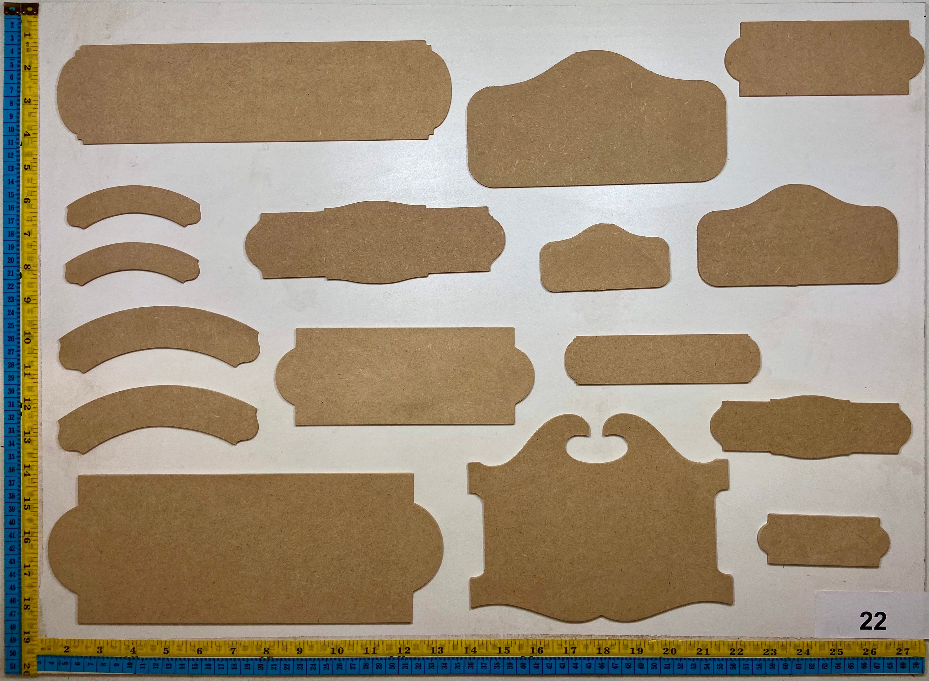 Sign Plaque Stencils Template for Art Work, Crafting, School Projects ...