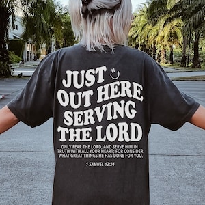 Christian Merch Christian Streetwear Comfort Colors Shirt Jesus Shirt ...