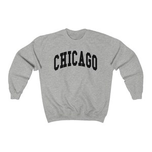 Chicago Crewneck Chicago Sweatshirt Chicago Shirt Chicago Merch Gift ...