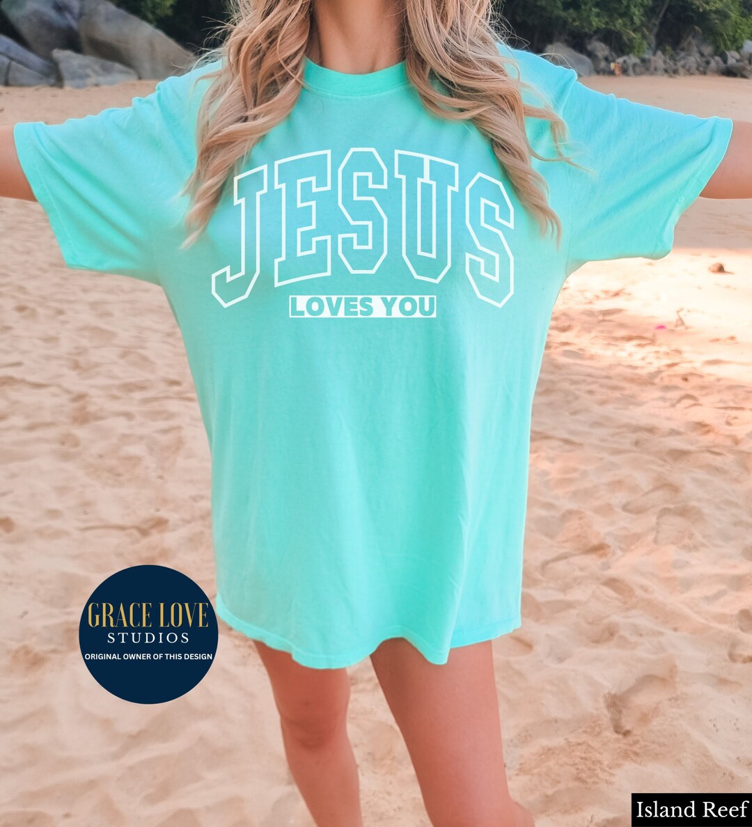 Jesus Loves You Christian Merch Christian Streetwear Faith - Etsy