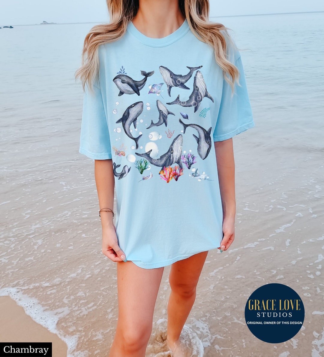 Orca Shirt Ocean Animal Shirt Whale Shirt Orca Whales Shirt Octopus ...