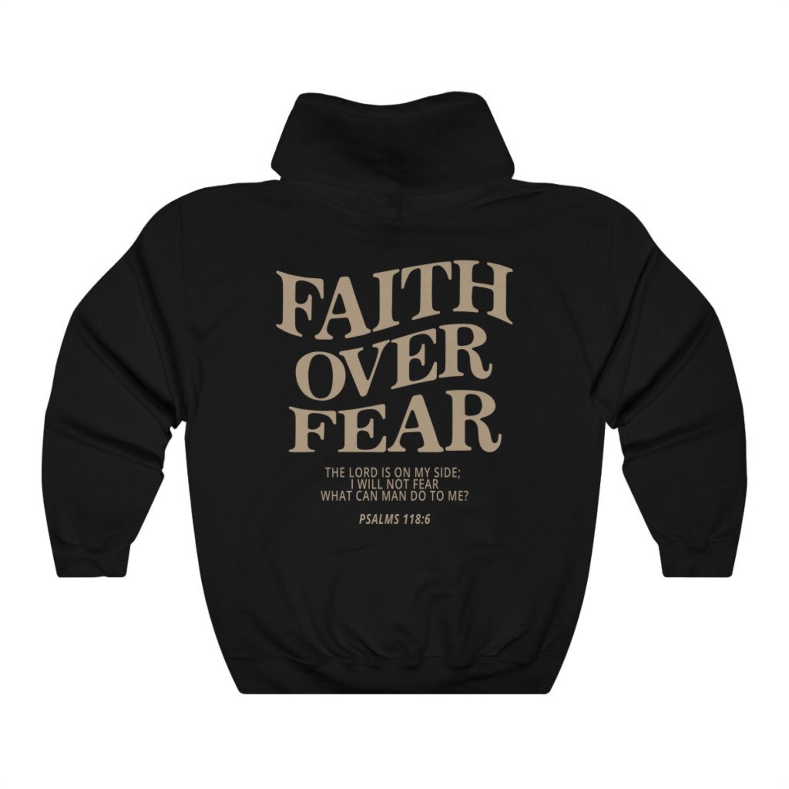 Faith Over Fear Christian Hoodie Christian Sweatshirt Jesus - Etsy