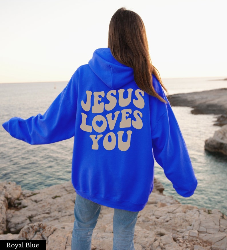 Love Like Jesus Christian Hoodie Christian Sweatshirt Etsy