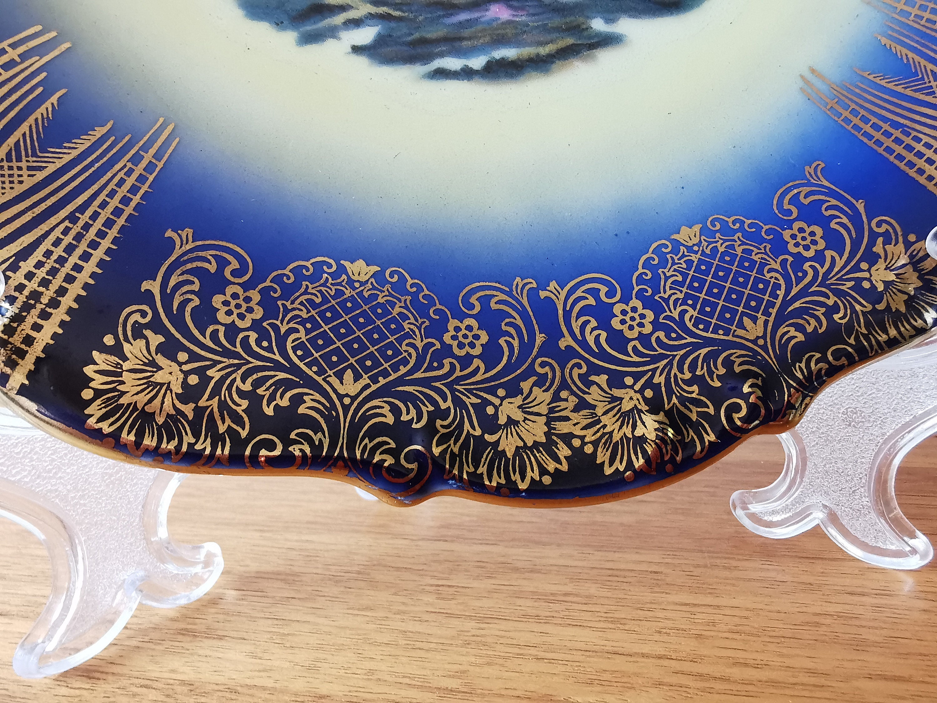 Dü-co Kunst Rehau Bavaria Wall Plate With Image of a Sailing - Etsy