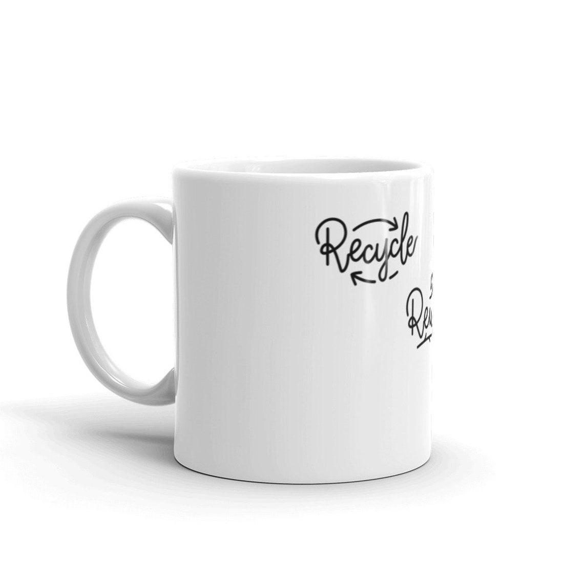 Our Best Ceramic Mug Recycle Reuse Reduce Coffee Mug - Etsy UK