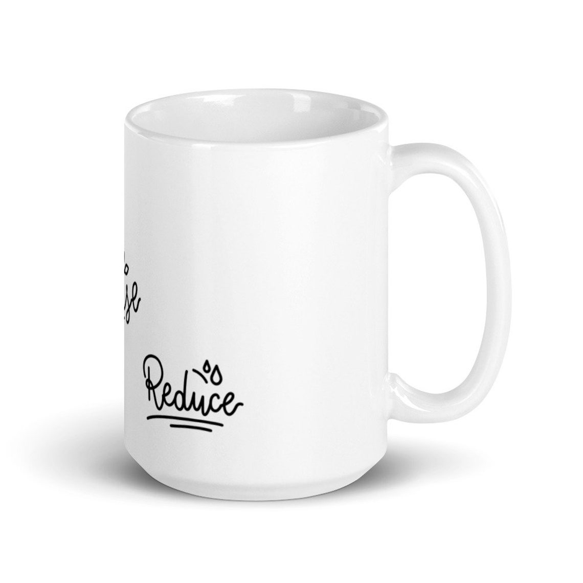 Our Best Ceramic Mug Recycle Reuse Reduce Coffee Mug - Etsy UK