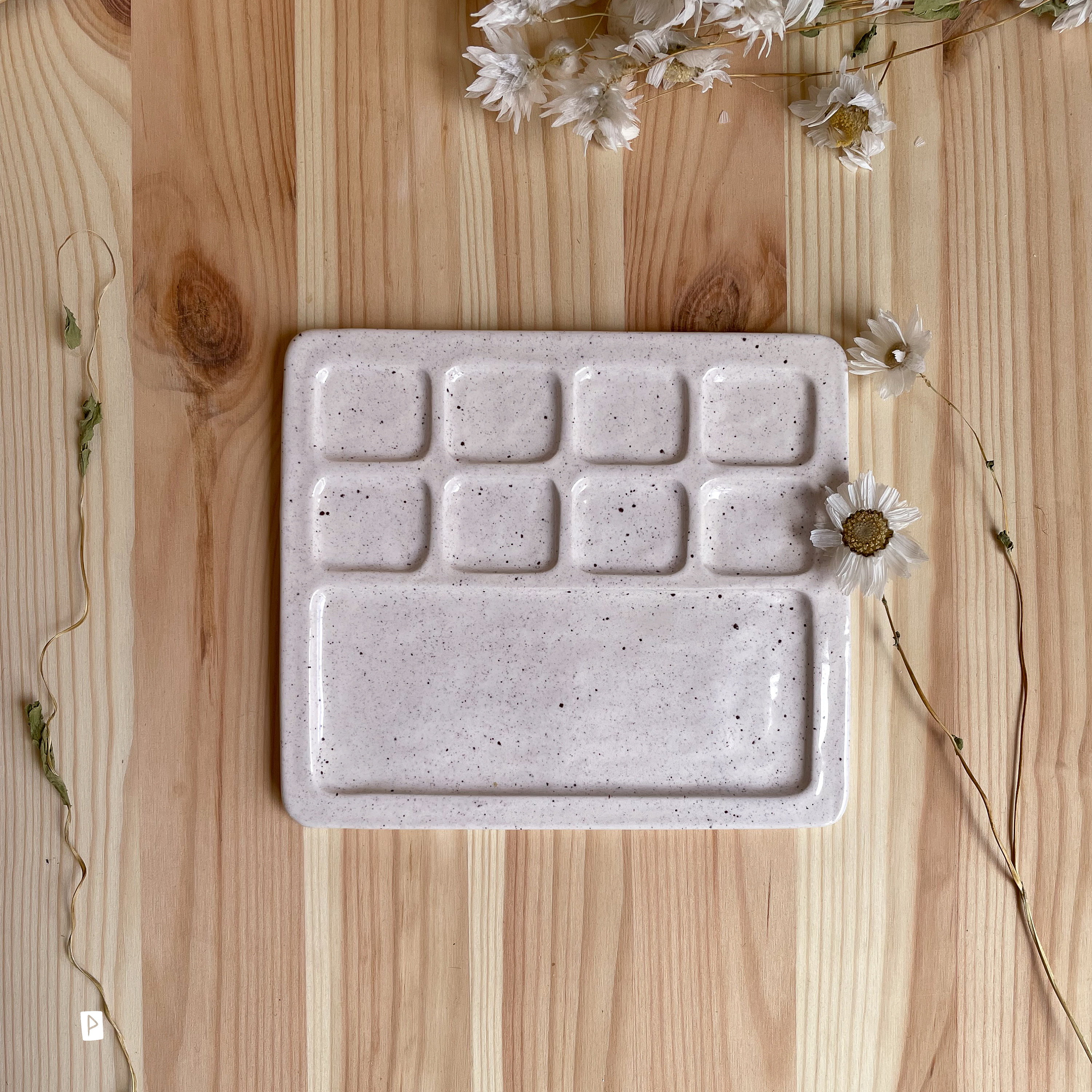 Ceramic Paint Palette Watercolor Palette Art Supplies - Etsy