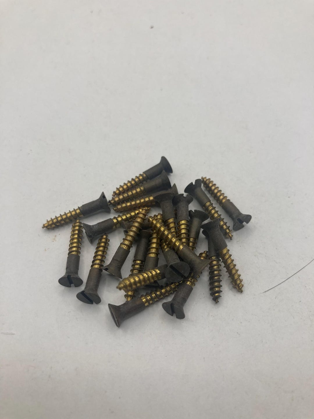 5 X 3/4 Vintage Reed & Prince Screws (24) Slotted Flat Head Wood Screws - Etsy