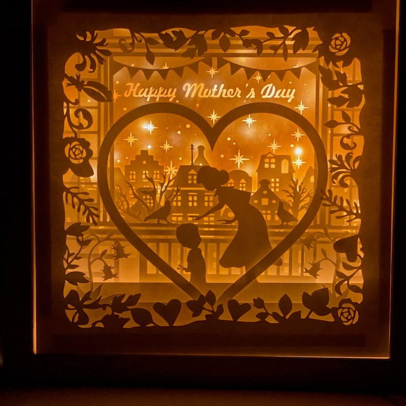 Lighted Shadow Box - Etsy