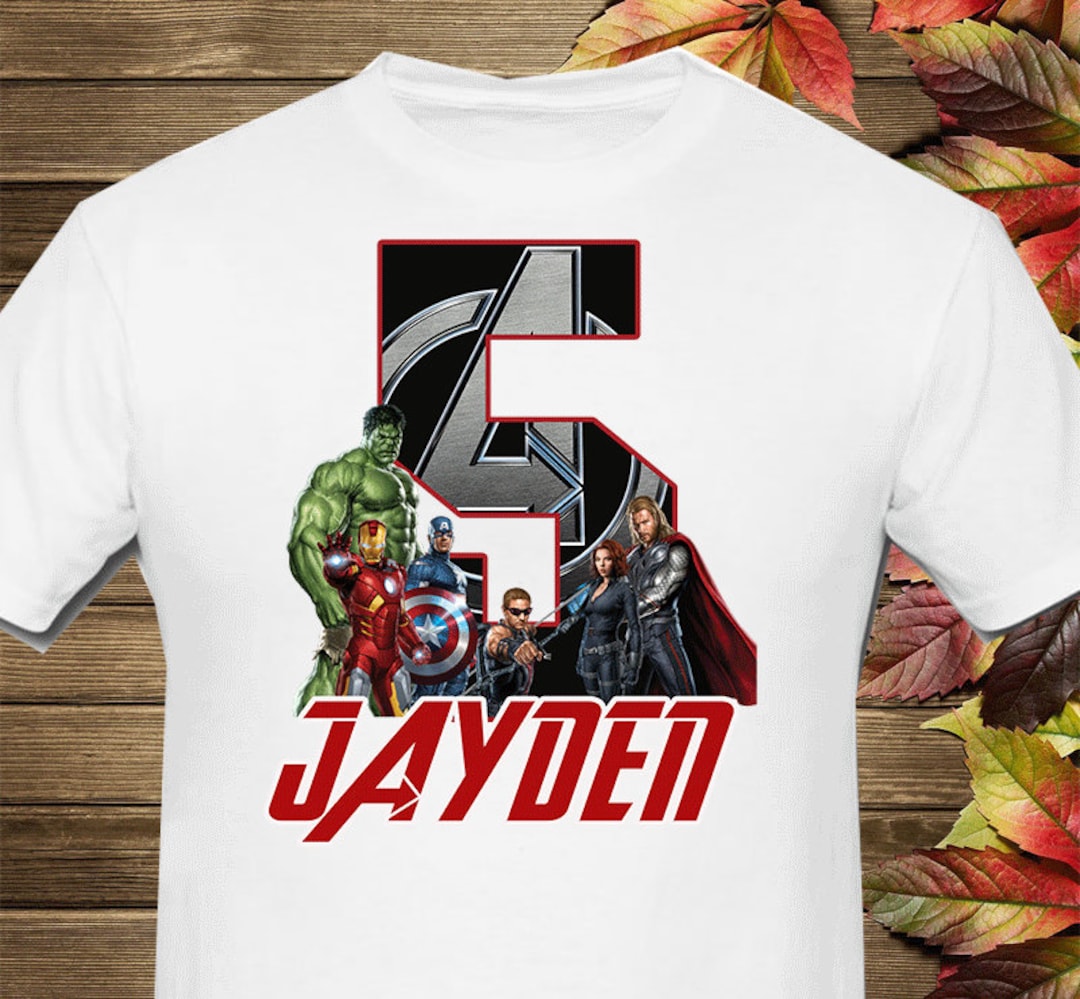 Printable Avengers Iron on Transfer - Etsy